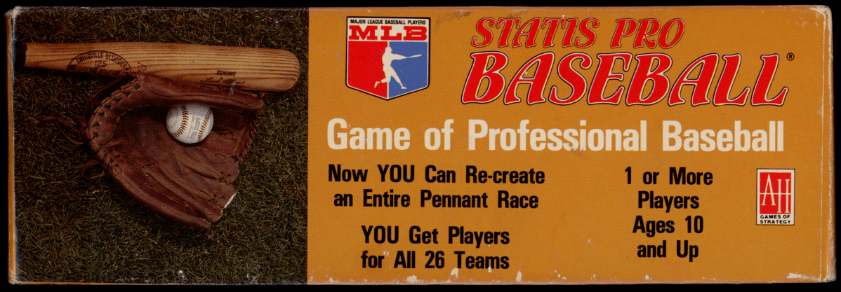 Statis Pro Baseball 1993 – Complete Game – Sports Board Gamer
